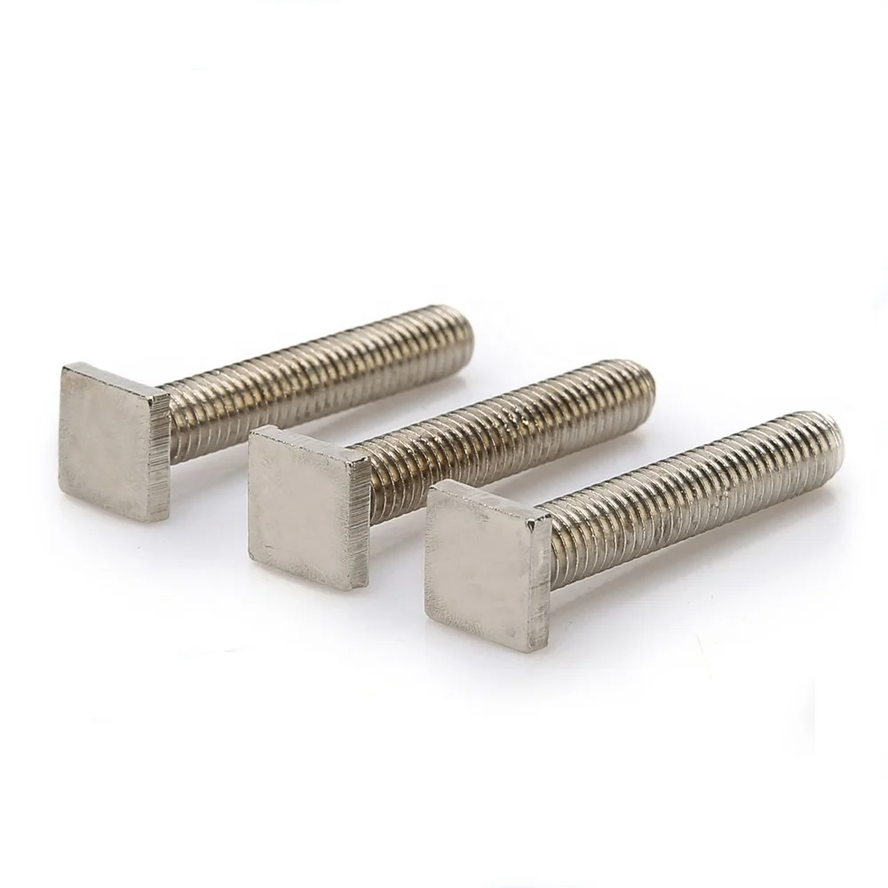 Customized Stainless Steel Square Head Full Thread Bolt - Buy Square ...