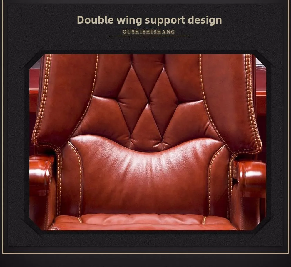 Yazhi tan leather hs code office chair luxury min order 1 in wooden ...