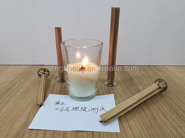 Cross Wood Wick - Premium Candle Wicks for DIY Crafts
