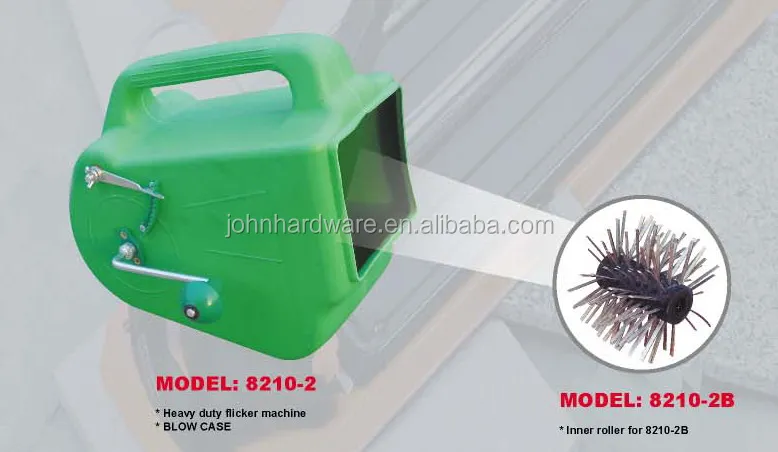 John Tools 8210-2 Heavy Duty Plastic Tyrolean Flicker Machine Original ...