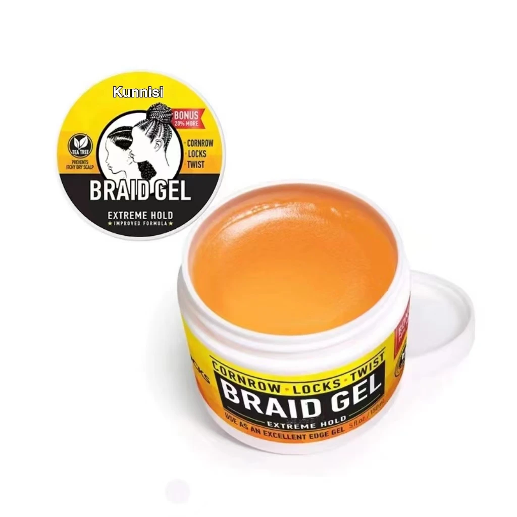 Hot Selling Braiding Gel Private Labeling Organic Natural Braid Gel For ...