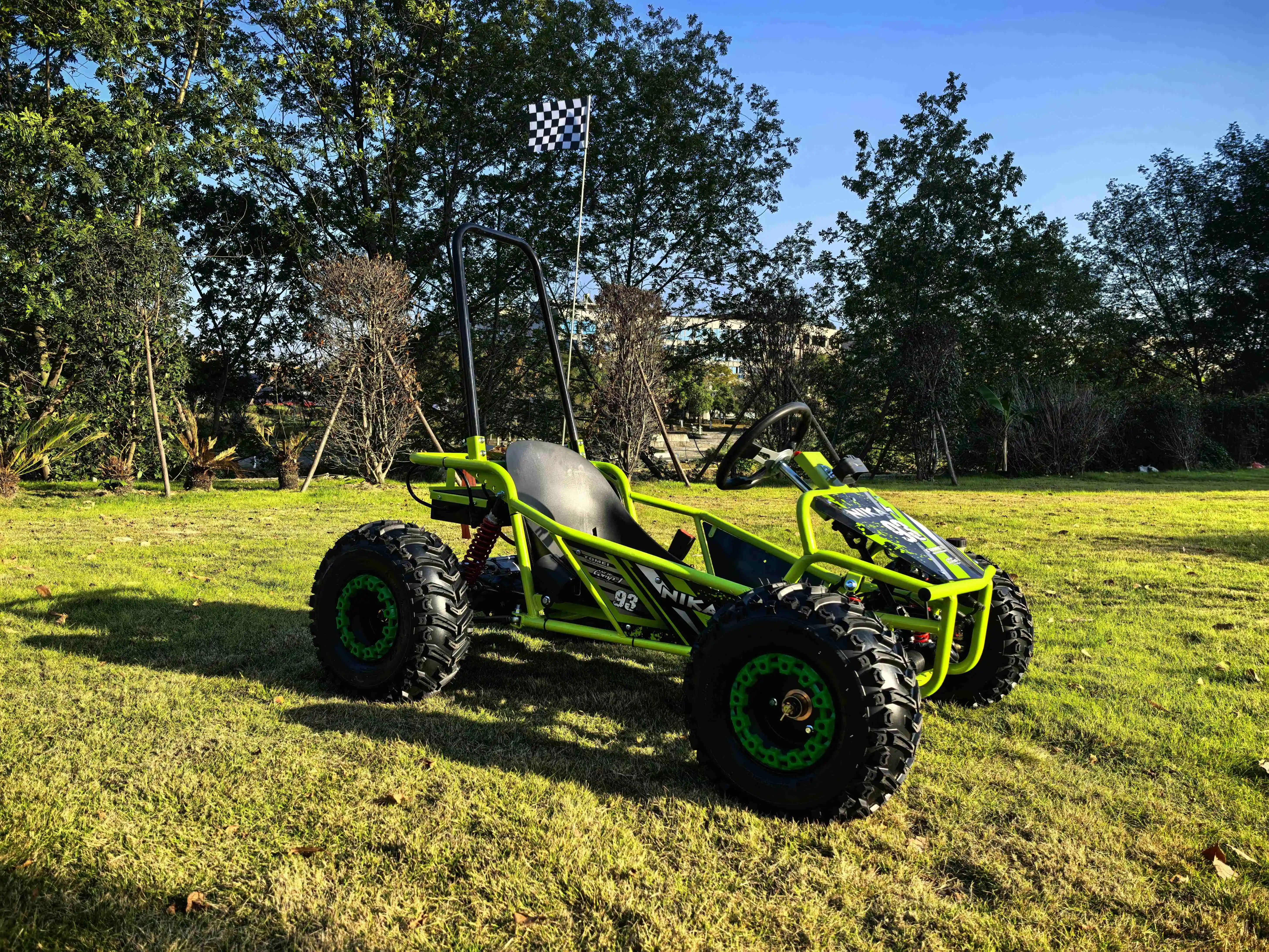 2025 New 1000W 48V 20ah Electric Go Karts Buggy for Kids and Adults