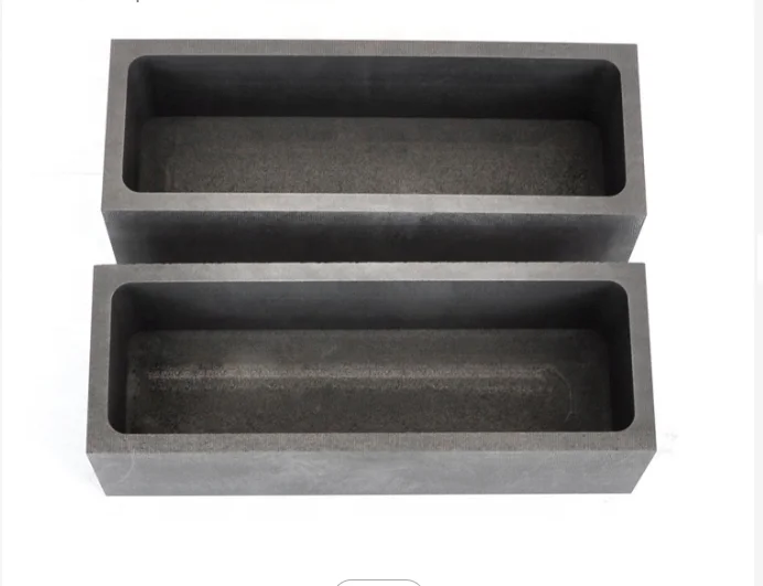 Muzi High Pure Graphite Ingot Mold Box Tray Boat Mould In Stock Gold ...