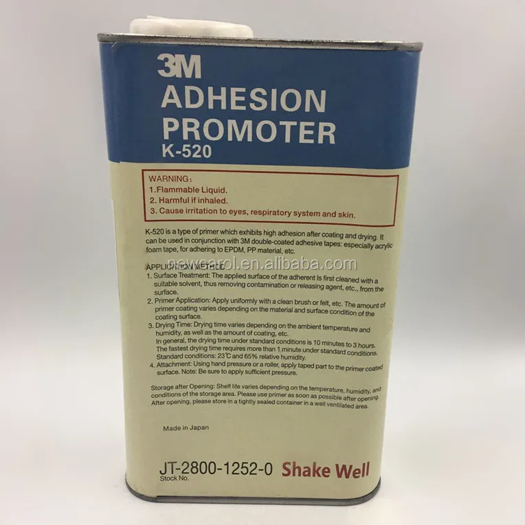 Wood Glass Metal Steel Surfaces K520 94 Primer Adhesion Promoter Primer ...