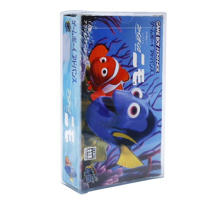 Clear Plastic Game Carts - Protect & Display GBA Cartridges