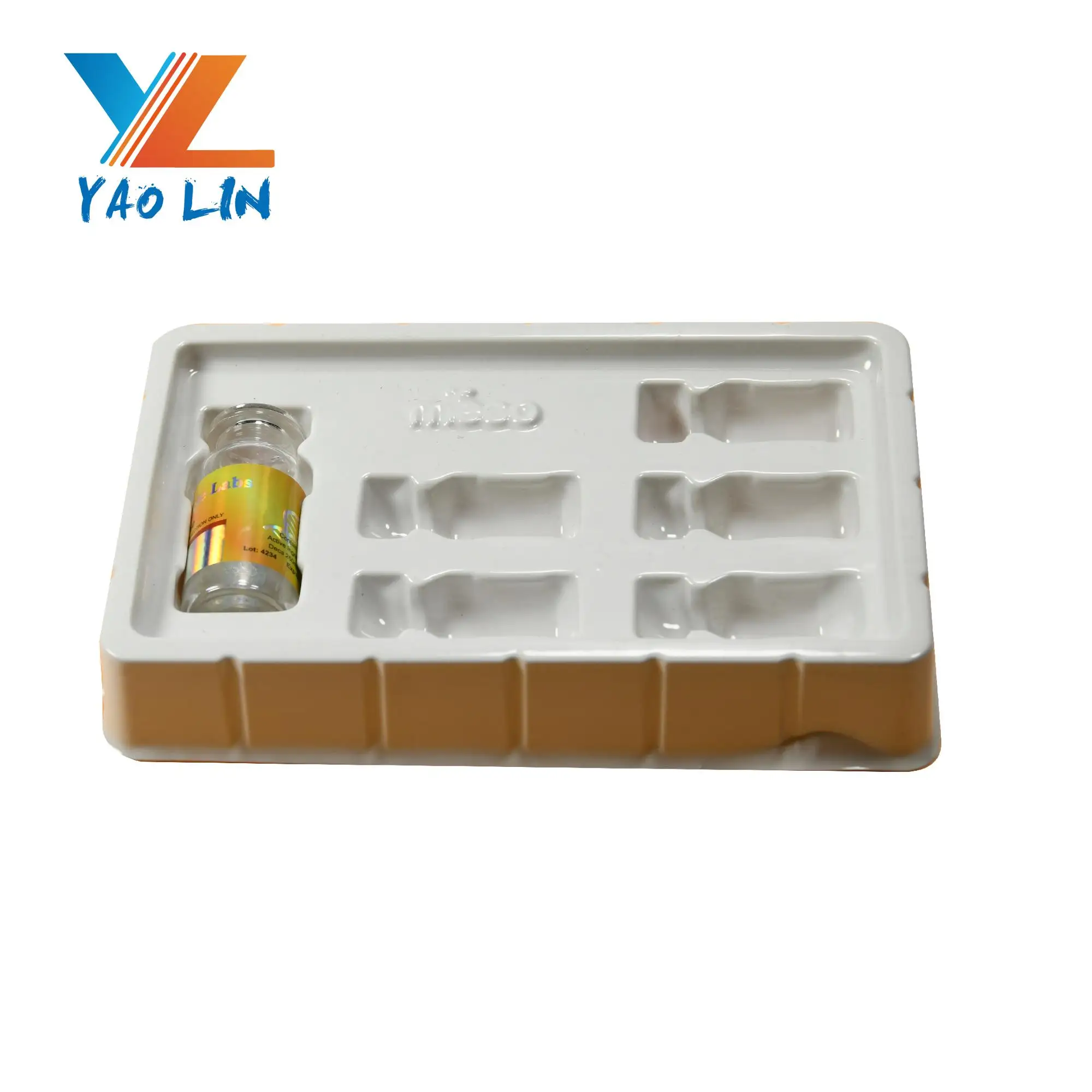 Top Quality Blister Packing Plastic Vial Trays For 2ml /3 Ml/10ml Glass ...