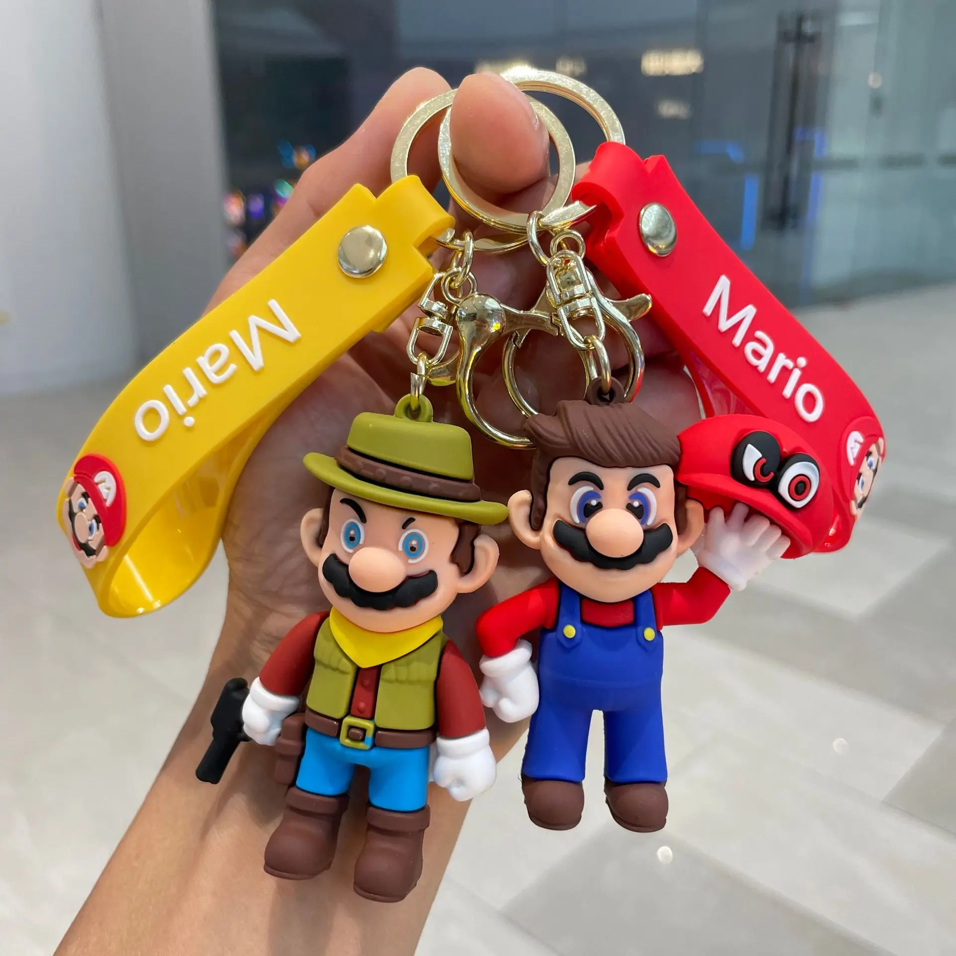 Luigi Marios Odyssey Keychains - Cute and Durable