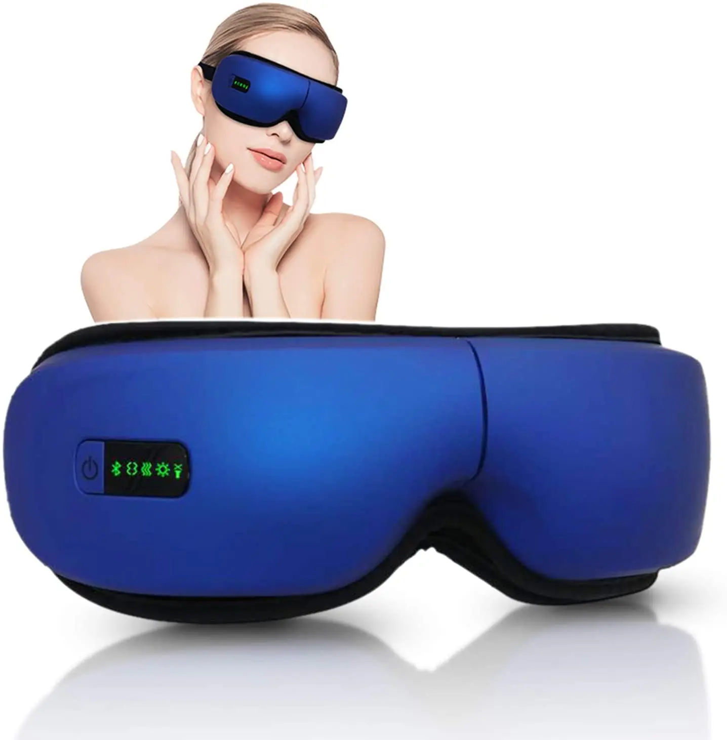 2020 Eye Massager With Heating Bluetooth Music Player Foldable ...
