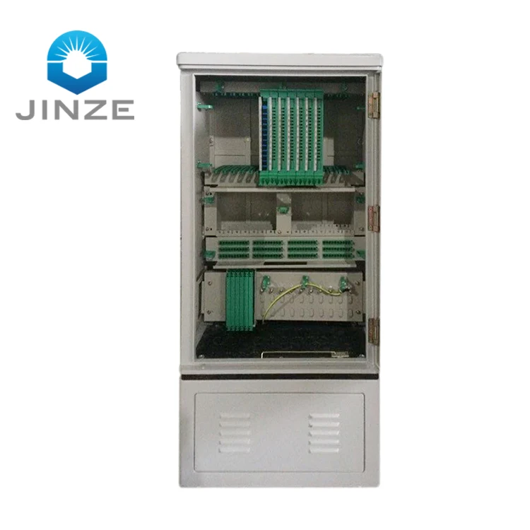 Outdoor Fiber Optic Cabinet - 96 to 1440 Cores for FTTH