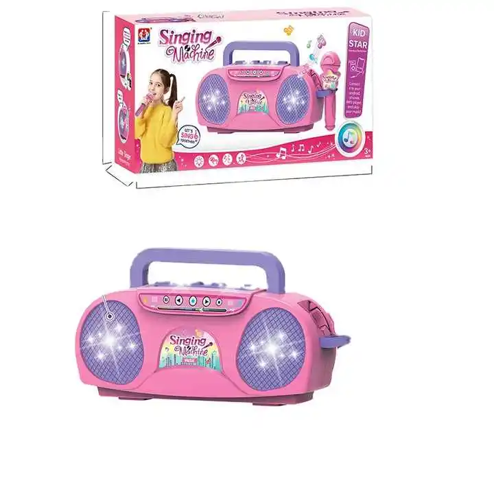 Kids Educational Preschool Electronic Musical Microphone Kids ...