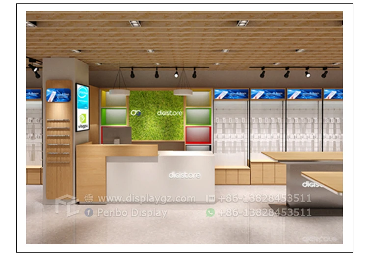 Mobile Phone Display Showcase Cell Phone Shop Fitting,Glass Store ...