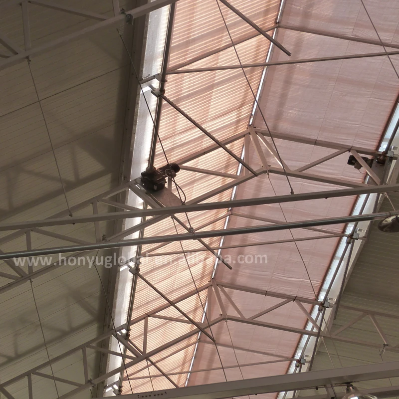 Pinion and Rack for Greenhouse Ventilation & Light Deprivation