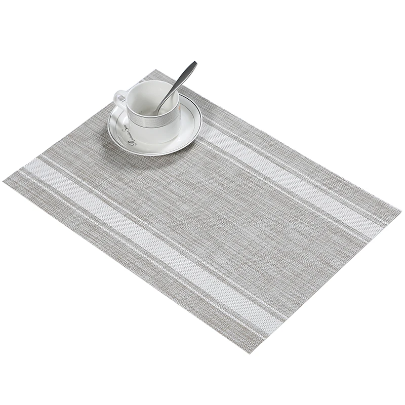Heat Resistant PVC Table Mats for Home Decoration and Restaurants | Eco ...