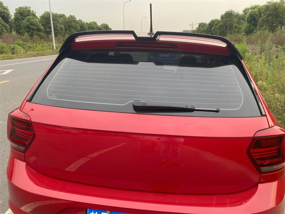 Abs Oettinger Style Rear Spoiler For Polo 8 2019 Vw Polo Car Spoilers ...