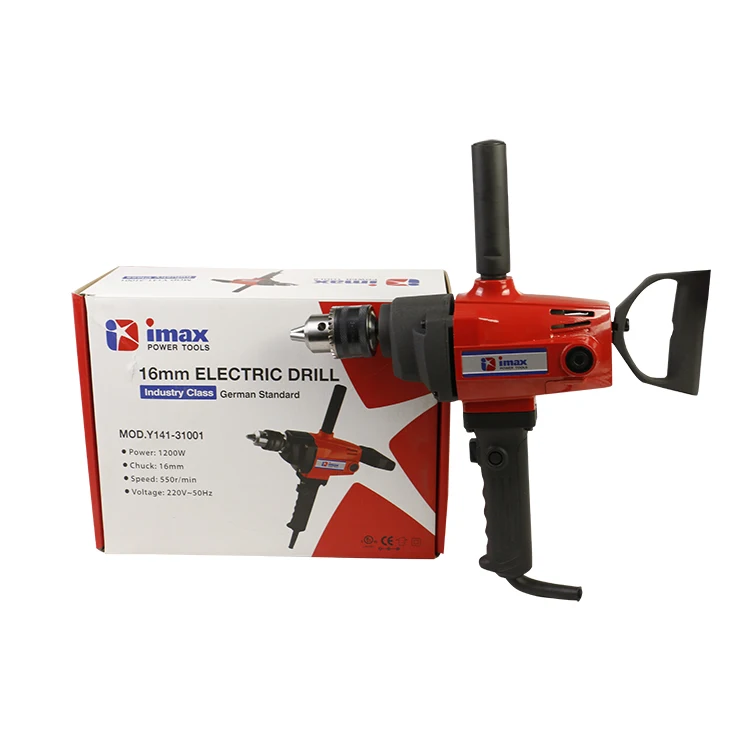 1200W 16mm Handheld Electric Low Speed Drill Steel/wood Drills Electric ...