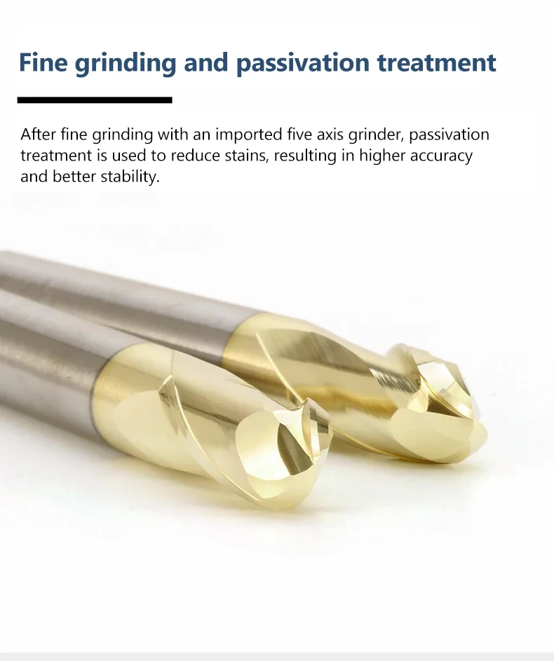 68° Tungsten Steel Ball Cutter Gold Titanium Alloy Special Hard Alloy ...