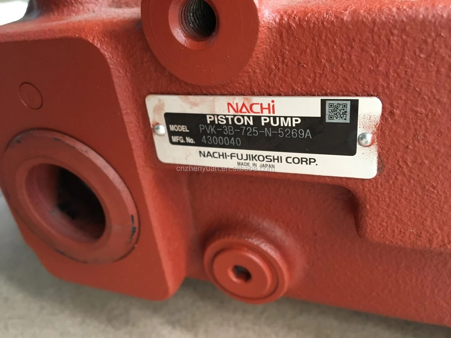 Na-chi Pvk Series Of Pvk-0b,Pvk-1b,Pvk-2b,Pvk-3b Hydraulic Plunger Pump ...