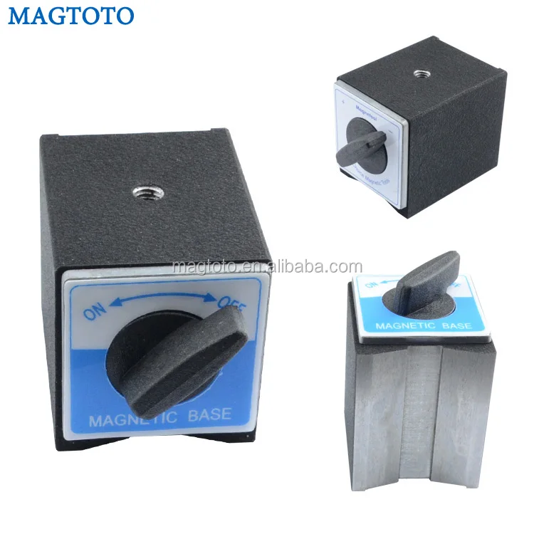 Strong Powerful 90kg On / Off Switchable Magnetic Base Dial Indicator ...