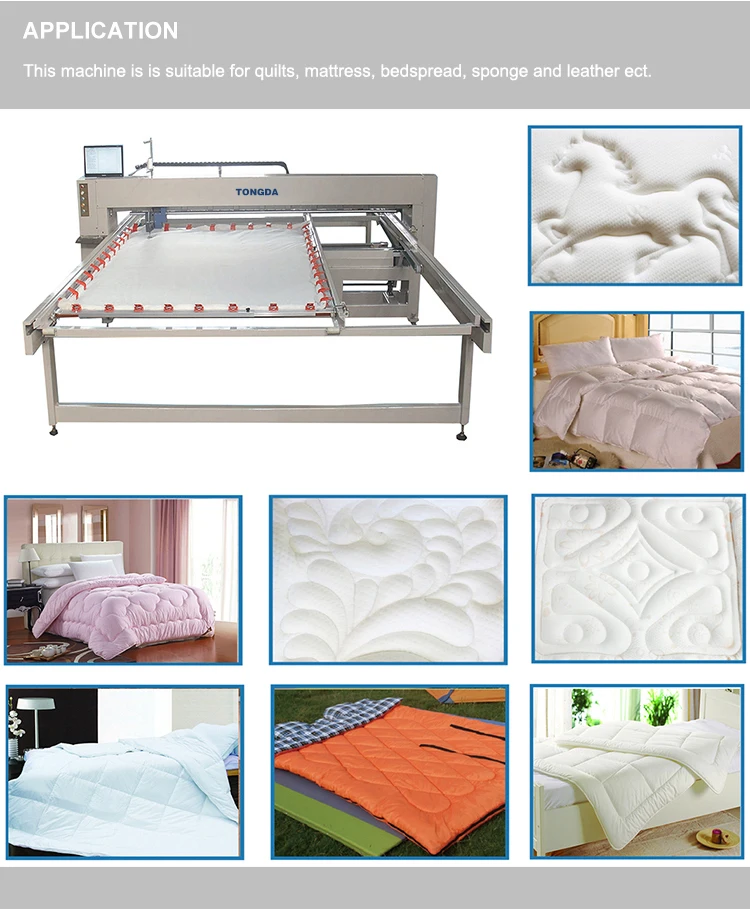 Tongda Td-24b China Factories Long Arm Cnc Computerized Home Single ...