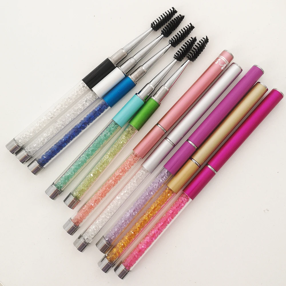 Eyelid Eyeshadow Shampoo Cleaning Spoolies Brush Curved Eyelash ...