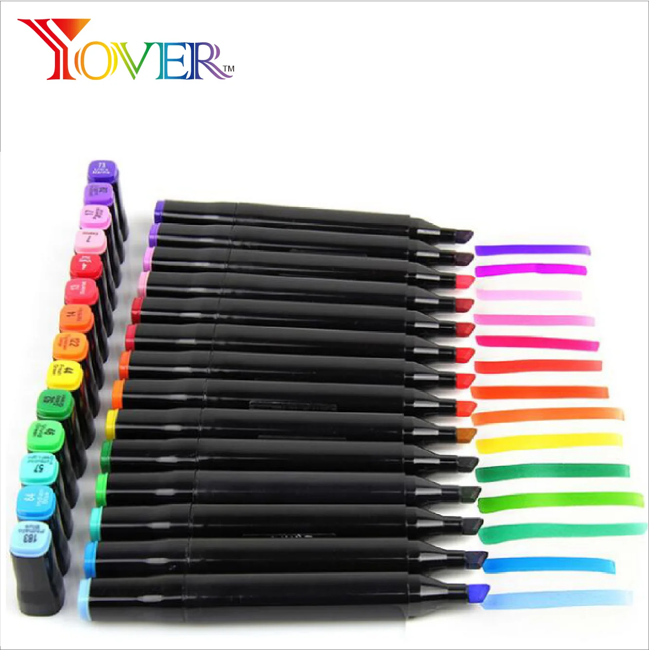 80pcs Dual Tip Artist Alcohol Permanent Marker - Buy Alcohol Marker ...