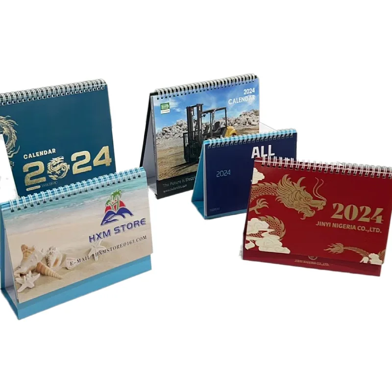 Customised Full Color Daily Perpetual Desk Calendar Printing Custom ...
