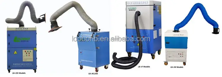 Mobile Welding Fume Extractor For Collecting Dust In Workshop - Buy ...