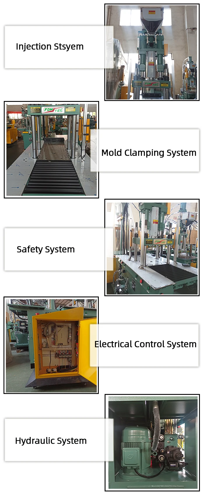 60 Ton Double Sliding Table Vertical Injection Molding Machine
