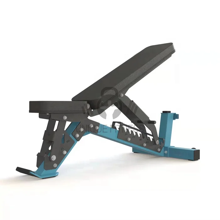 Home Gym Portable Fitness Workout Incline Bench Adjustable Gym Weights ...