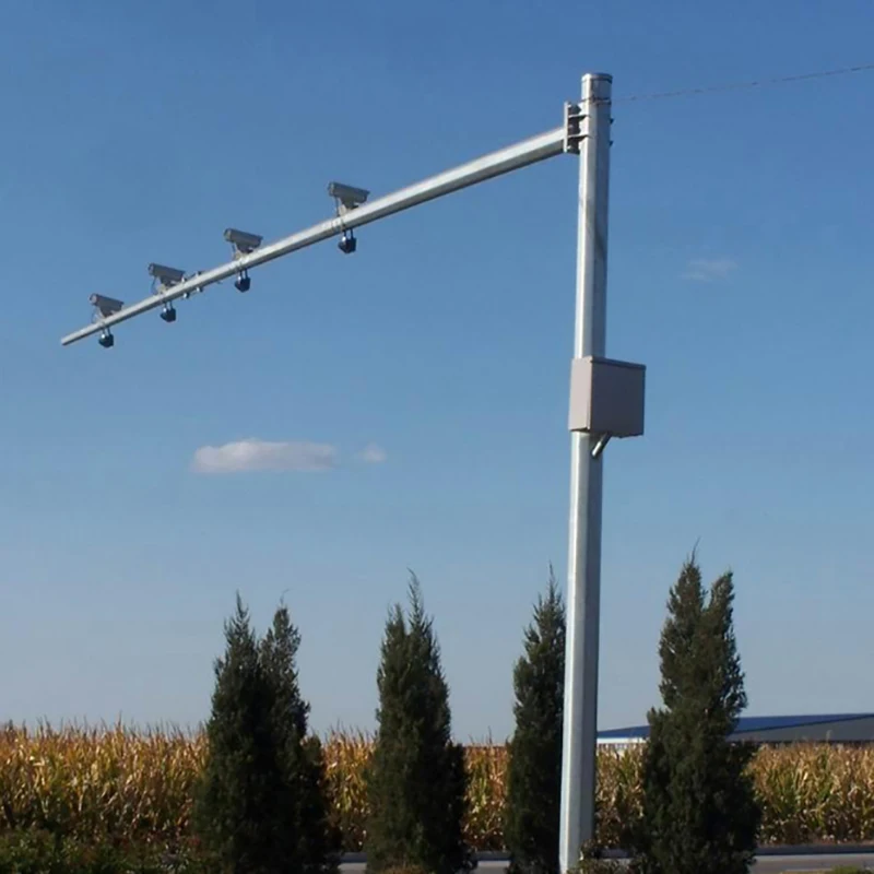 Wholesale Galvanized Circular CCTV Camera Pole - Smart & Durable