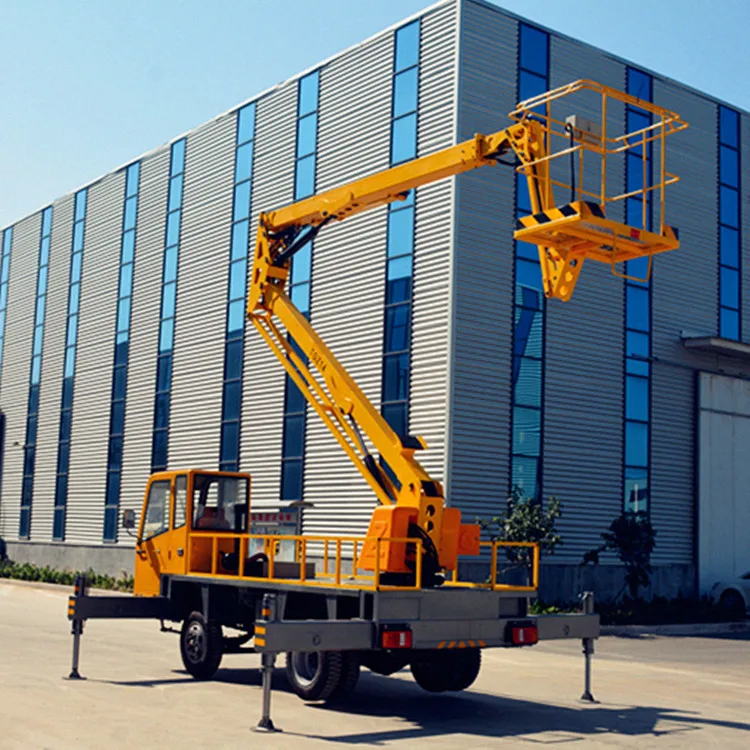 Truck Mounted Sky Boom Lift For Sale China Qiyun 8m 10m 12m 14m 16m 18m ...