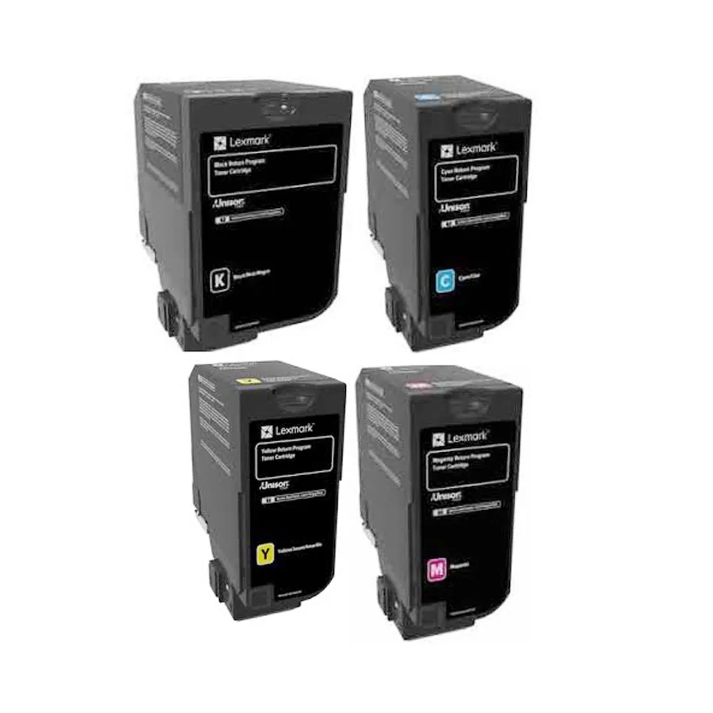 Lexmark 74c1sk0 74c2sk0 74c3sk0 74c4sk0 74c4sk0 Toner Cartridge For ...