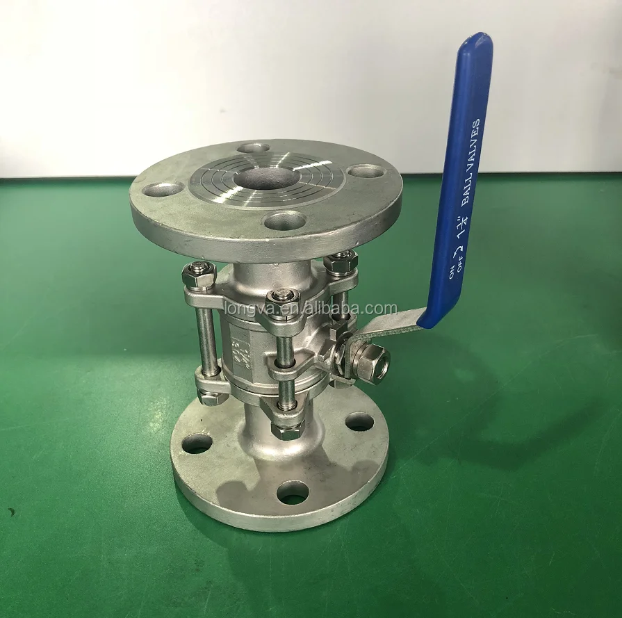 4 Inch Ball Valve with Flange - Durable Stainless Steel