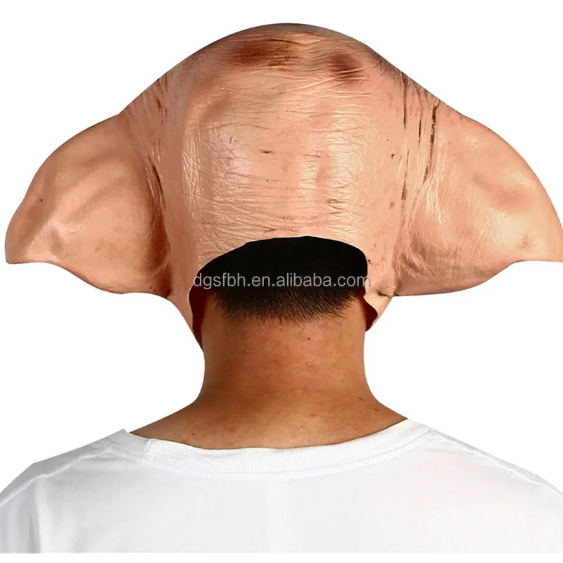 Halloween Role Play Elf Dopey Latex Mask Scary Mask Party Carnival ...