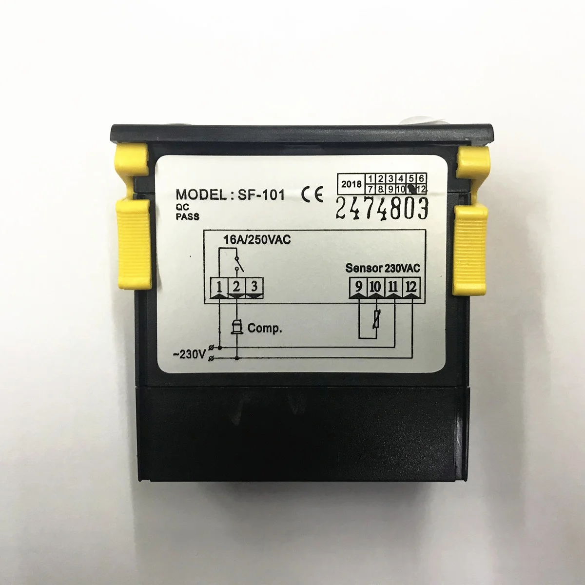 SF-101 (16A) Digital Display Electronic Temperature Controller ...