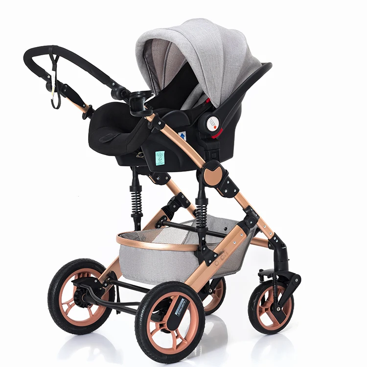 Luxury Baby Strollers - Foldable, Motorized, and Leather