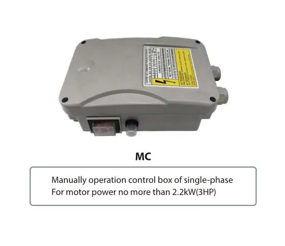 Dongyin Pump Accessories - Single Phase Control Box for Deep Well Water ...
