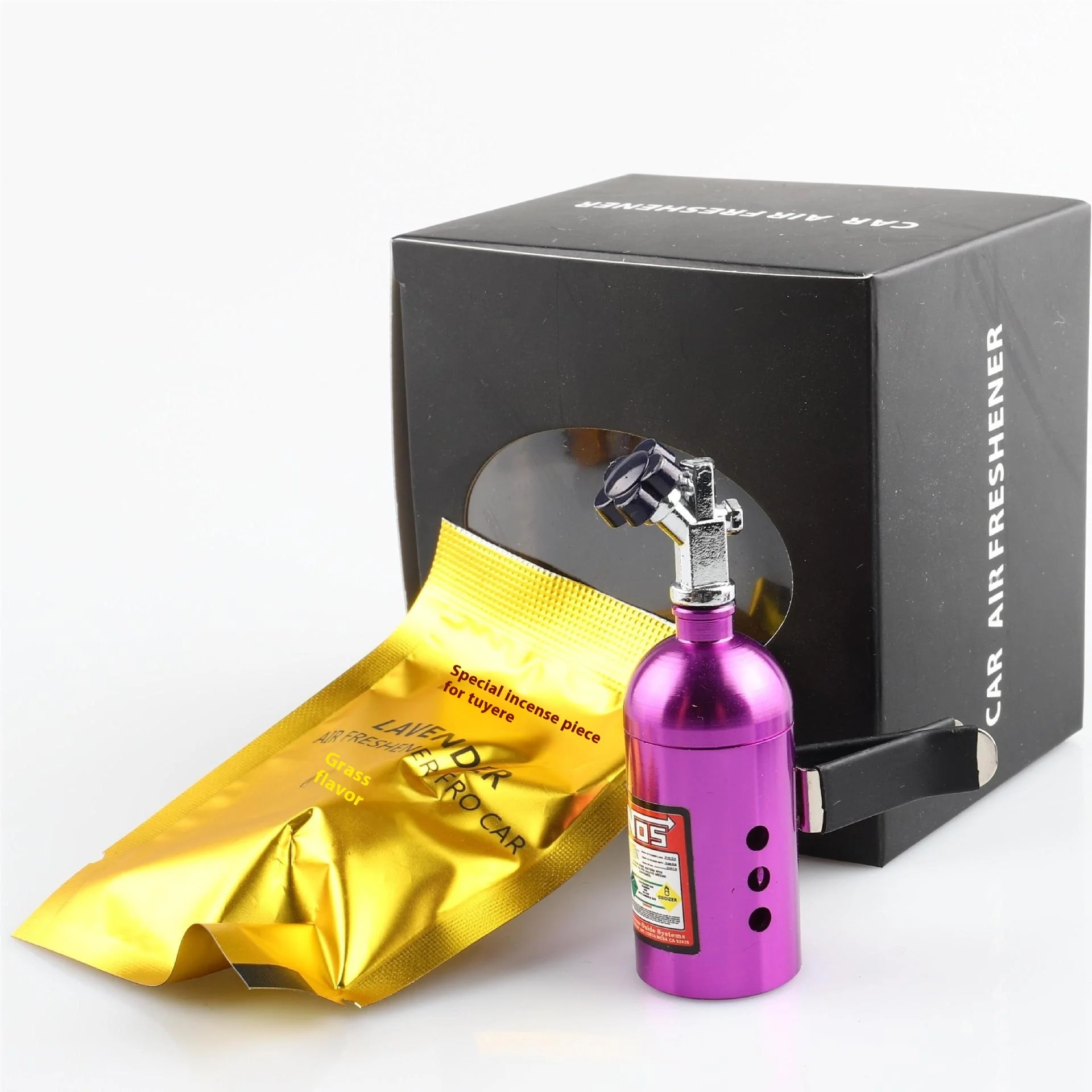 Factory Custom Metal Car Oxygen Cylinder Air Freshener X6 Model Car Air ...