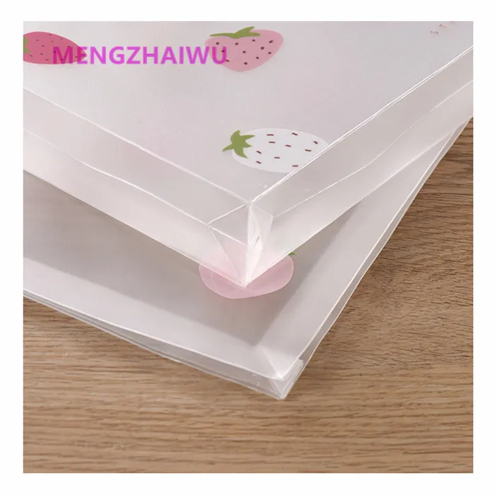 Children unicorn Kawaii Stationery Korean Certificate File Pvc Document ...