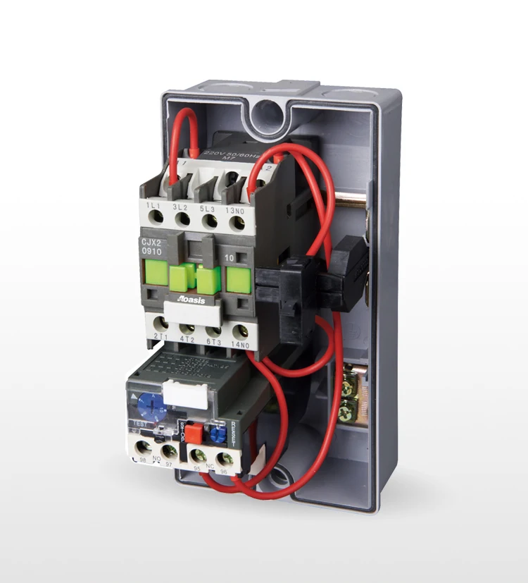 DOL QCX2-18 Magnetic Motor Starter Switch 3 Phase 220V-380V 18A for ...