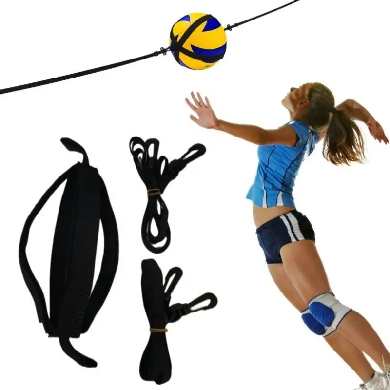 ActEarlier Volleyball Bouncing Trainer Ball Sleeve Jump Touch Spike ...