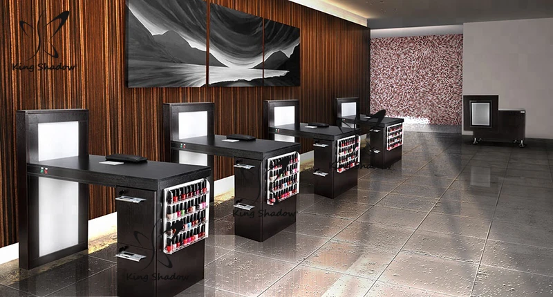 Schoonheidssalon Meubels Pakket Manicure En Pedicure Nail Tafel Luxe ...