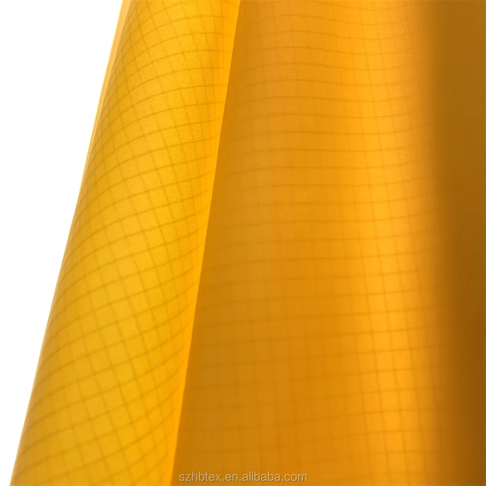 20D Waterproof Nylon Ripstop Fabric 3000MM for Waterproof Tents OEM