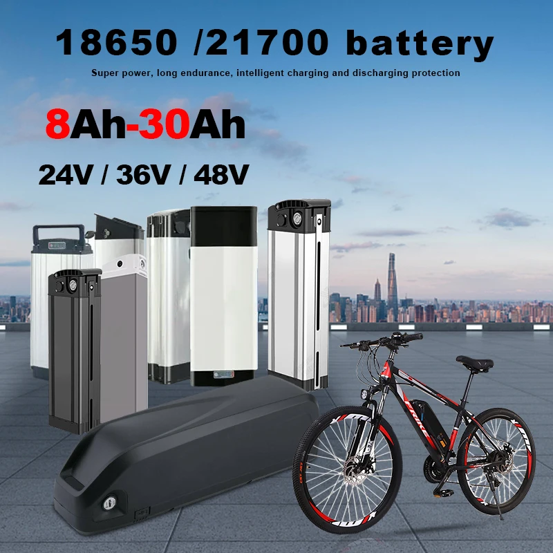 34v 36v 48v 10ah 20ah E-bike Lithium Ion 18650 Battery Packs Electric ...