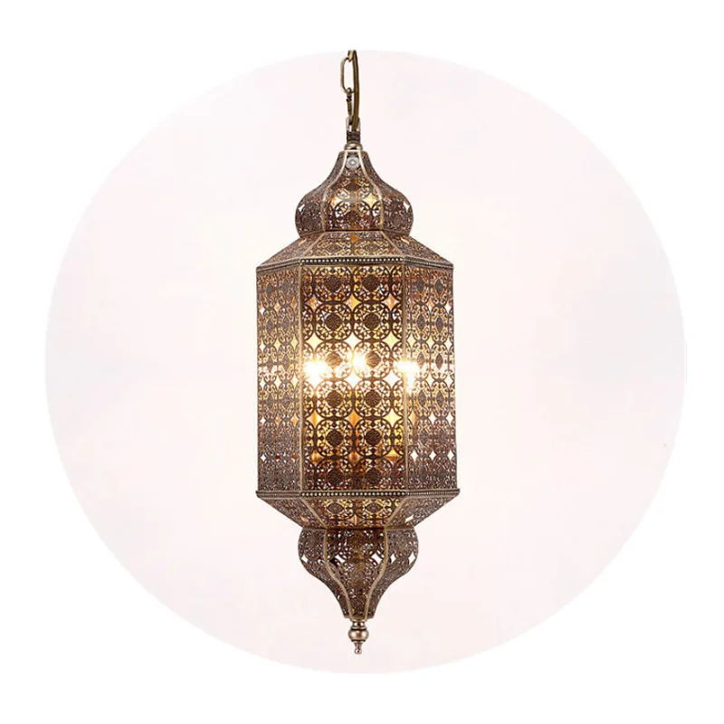 Muslim Copper Pendant Lighting Islamic Masjid Lighting Big Antique ...