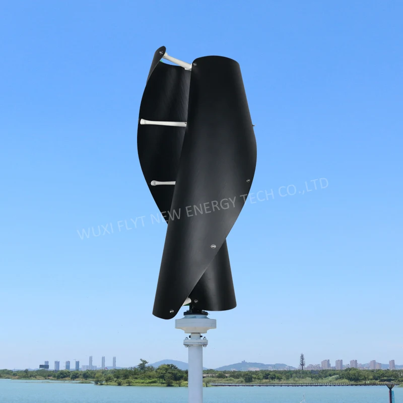 Fltxny 3 Phase 1000w 24v 48v 96v Vertical Spiral Wind Generators For ...