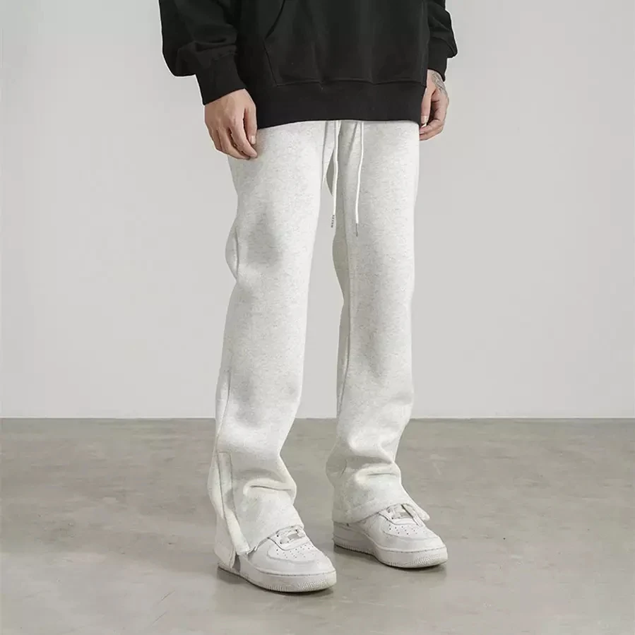 Pt665 Custom Logo Sample Flare Jogger Oem Latest New Design Men Thick ...