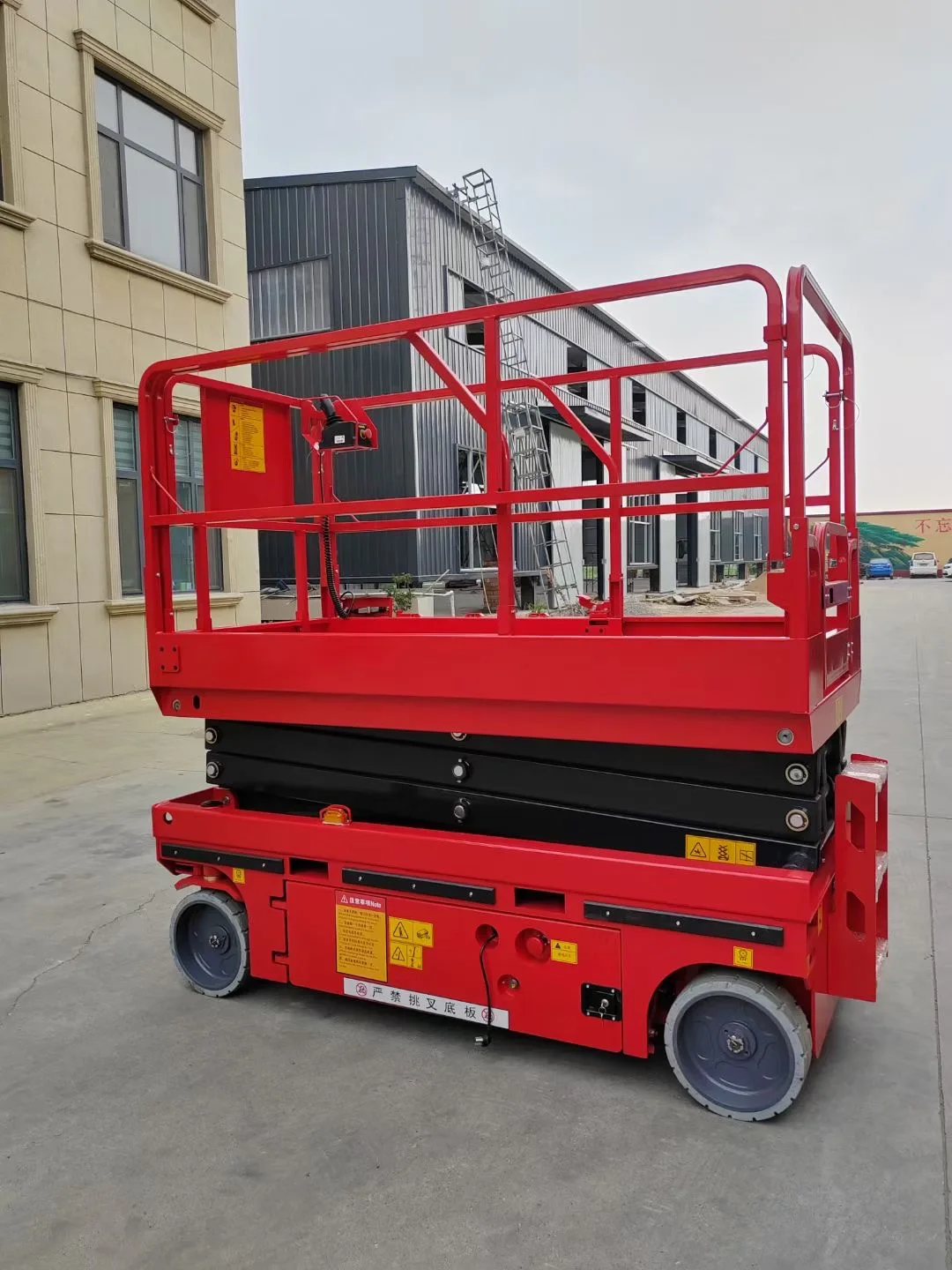 Portable Scissor Lift Elevator Movable Hydraulic Aerial Lifting ...