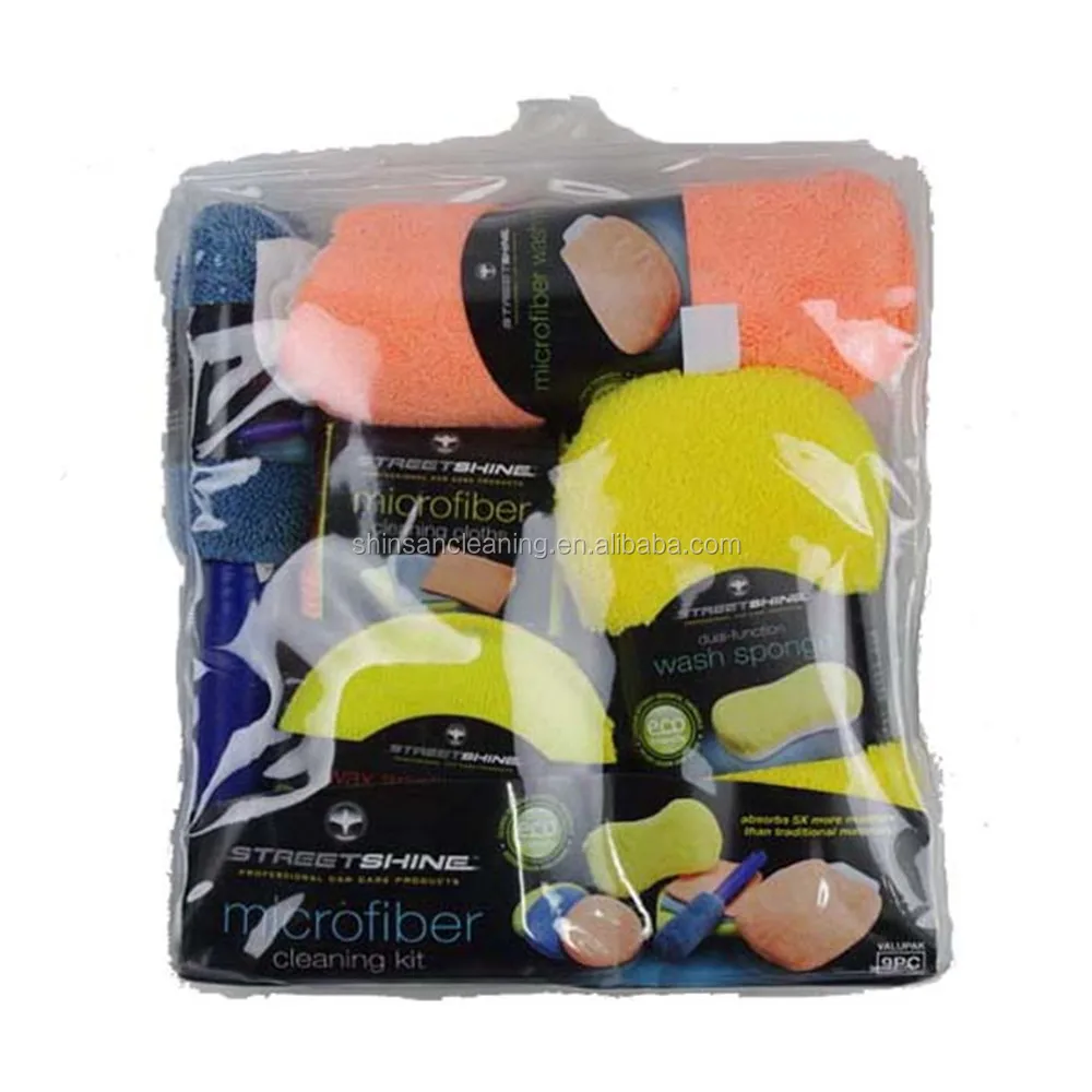 2021 New Style Car Wash Kit/microfiber Car Cleaning Set/car Wash Tool ...