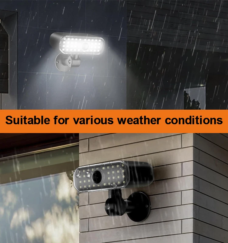 High Quality 6000K Solar Motion Sensor Wall Lamp Multifunctional ...